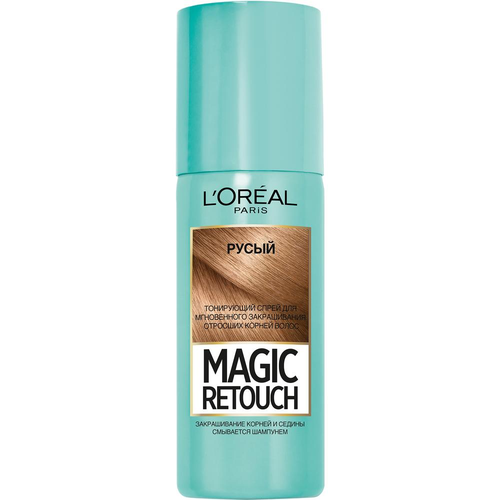 Спрей тонирующий L'Oreal Paris Magic Retouch Русый для мгновенного закрашивания отросших корней, 75мл