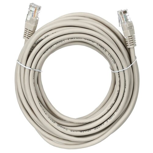 Сетевой кабель AOpen UTP cat.5e ANP511 10m Grey ANP511_10M