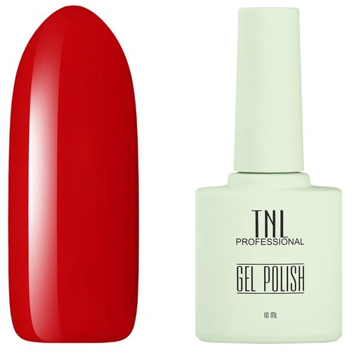 TNL Professional гель-лак для ногтей 8 Чувств, 10 мл, 50 г, №087 - роскошный красный