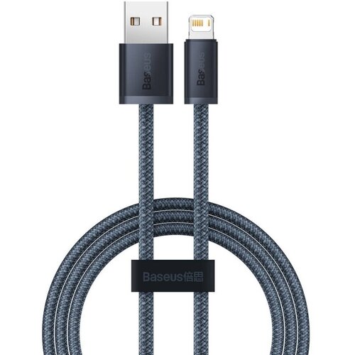 Кабель Baseus Dynamic Series Fast Charging Data Cable USB to Lightning 2.4A 1m Slate Gray (CALD000416)
