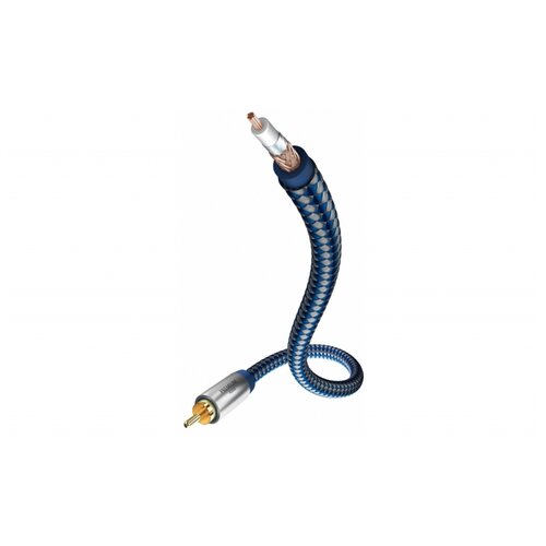 Кабель Inakustik RCA - RCA (Premium Mono Sub Cable), 2 м, синий