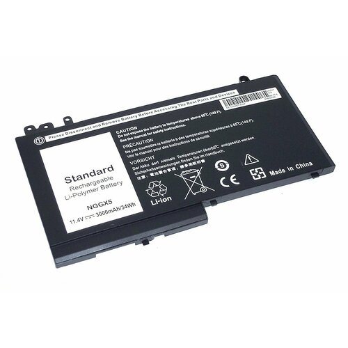 Аккумуляторная батарея для ноутбука Dell NGGX5 11.4V (3000mAh)