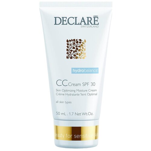 Declare CC крем Hydrobalance, SPF 30, 50 мл, оттенок: прозрачный