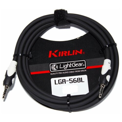 Kirlin LGA-568L/2M 3,5MM TRS PLUG TO SAME patch кабель соединительный 2 метра