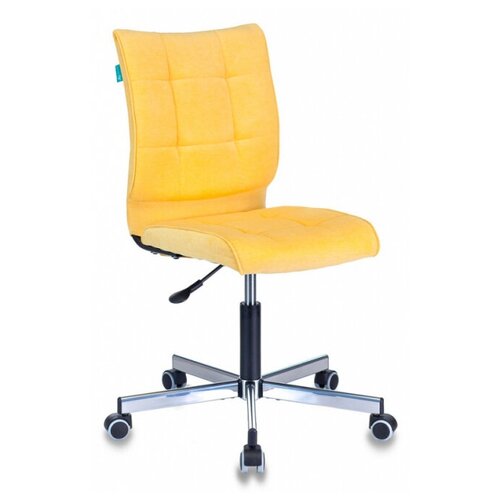 Компьютерное кресло Бюрократ CH-330M офисное, обивка: текстиль, цвет: желтый