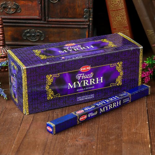 Благовония "HEM" 8 палочек масала myrrh