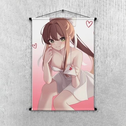 Гобелен по аниме Doki doki - Моника 30*20 см, арт. 20_Gb0105