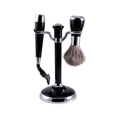 Набор* MSS 1622 BLK/C Black д/бритья (Gillette Mach-3) 2 предм. (6/24)
