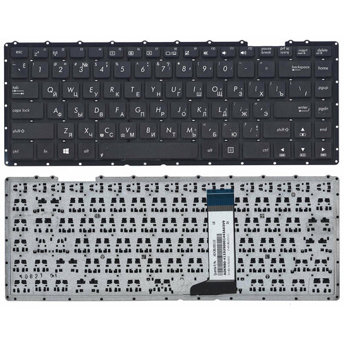 Клавиатура для Asus X451E, русская, черная