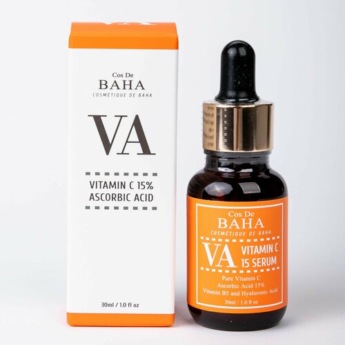 Осветляющая сыворотка с витамином С Cos De BAHA Vitamin C 15 Serum, 30 мл