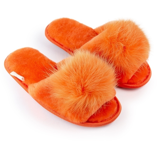 Тапочки  LAMB BOTTI, размер 40, оранжевый