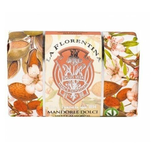 La Florentina Hand Soap Sweet Almonds Мыло для рук с экстрактом Сладкого миндаля, 200 гр