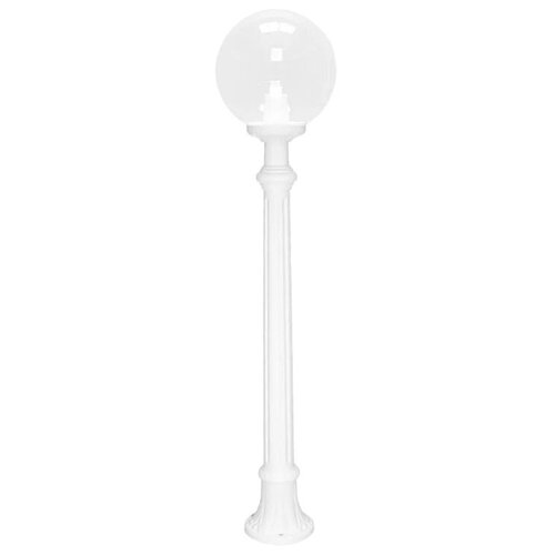 Fumagalli Уличный светильник Aloe R/G300 G30.163.000.WXE27, E27, цвет арматуры: белый, цвет плафона бесцветный