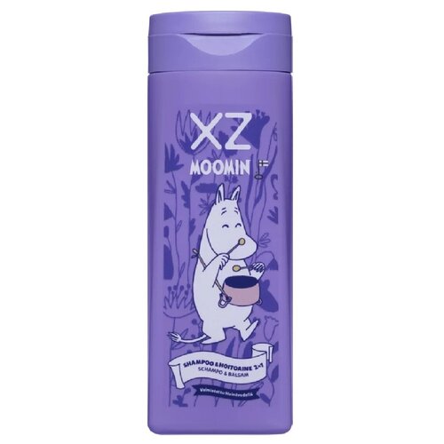 XZ Шампунь-кондиционер Muumi 2in1 250 ml shampoo&hoitoaine