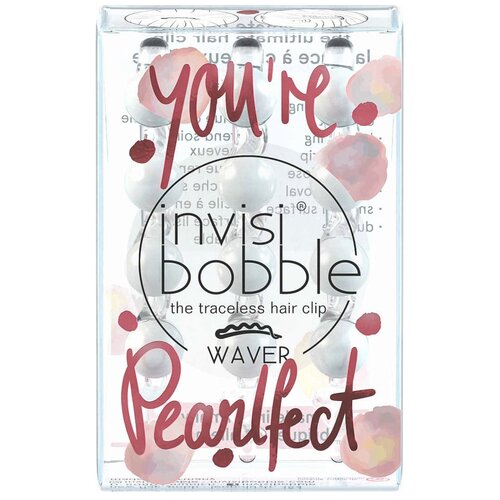 Invisibobble невидимки Waver You're Pearlfect, 3 шт.