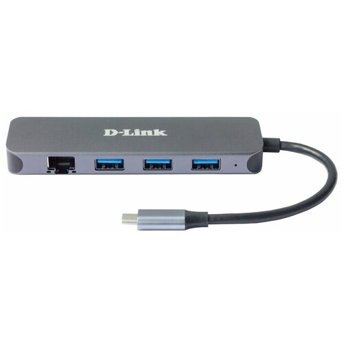 Сетевой адаптер Gigabit Ethernet D-Link DUB-1312/B DUB-1312/B2A USB 3.0