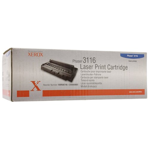 Картридж Xerox 109R00748, 3000 стр, черный