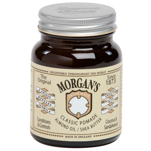 Morgan's Помада Classic Pomade Almond Oil/ Shea Butter, слабая фиксация, 100 мл
