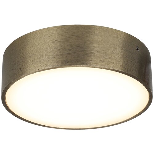 Светильник потолочный Aployt Evon APL.0113.29.12, LED, 12Вт, кол-во ламп:1шт, Латунь