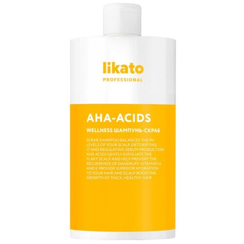 Likato Professional шампунь-скраб Wellness для глубокого очищения жирной кожи головы, 750 мл