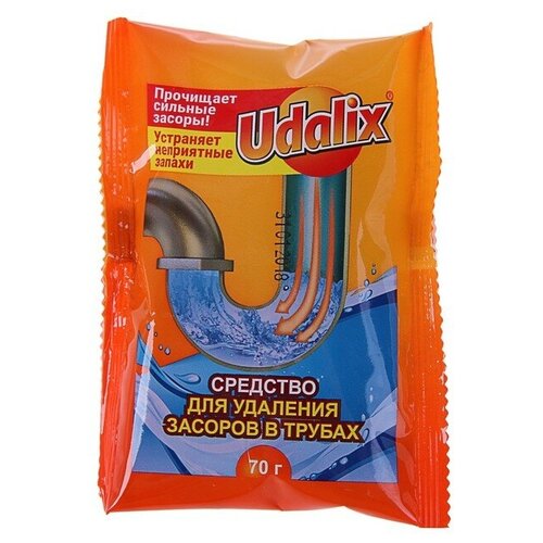 Средство для удаления засоров в трубах Udalix, 70 гр./В упаковке шт: 1