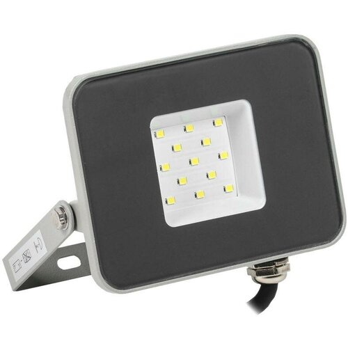 Прожектор СДО 07-10 LED 10Вт IP65 6500К сер. IEK LPDO701-10-K03