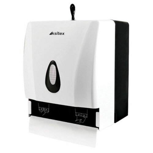 Диспенсер для туалетной бумаги KSITEX TH-8218A, белый, квадратная форма