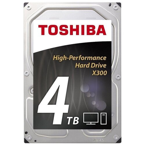 Жесткий диск Toshiba X300 4 ТБ HDWE140UZSVA