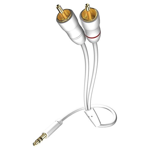 Inakustik Star MP3 (TRS 3.5 mm, 2xRCA), 3 м, белый