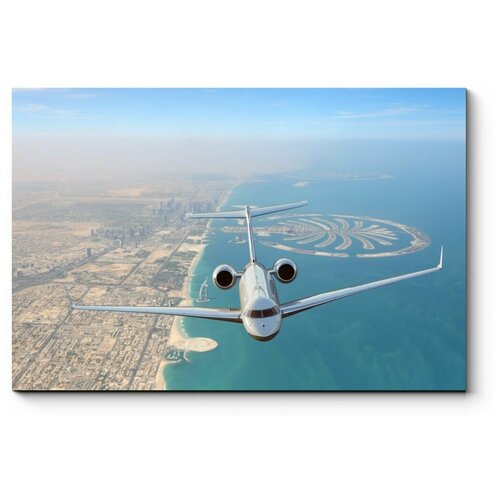 Модульная картина Пролетая над Дубаем120x80
