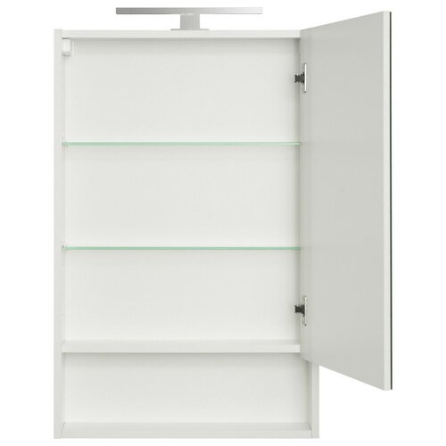 Зеркальный шкаф AQUATON Сканди 55 белый 1A252102SD010