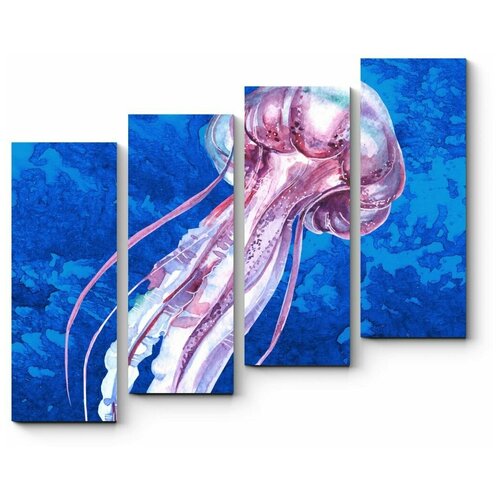 Модульная картина Королевская медуза160x138