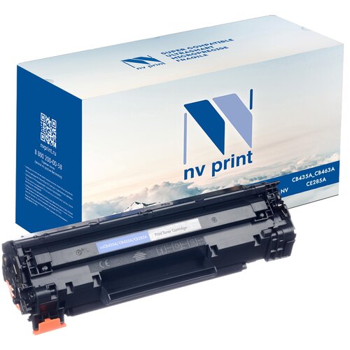 Картридж NV Print CB435A/CB436A/CE285A для HP, 2000 стр, черный