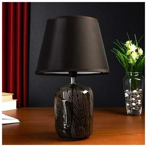 Лампа декоративная RISALUX 38048/1, E14, 40 Вт, черный