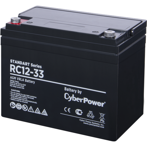 Аккумуляторная батарея CyberPower Standart series RС 12-33