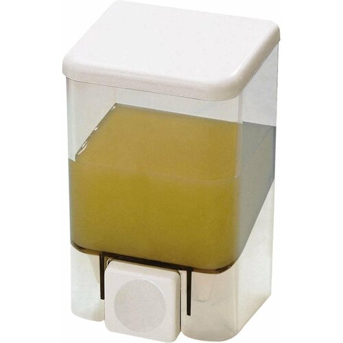 Дозатор для жидкого мыла Primanova D-SD04 CLASSIC, цвет прозрачный, материал пластик, подвесной, объем 1000 мл, размер 15x15x19 см