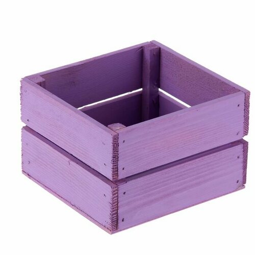 UPAK LAND Ящик реечный № 5 фиолетовый, 11 х 11 х 9 см
