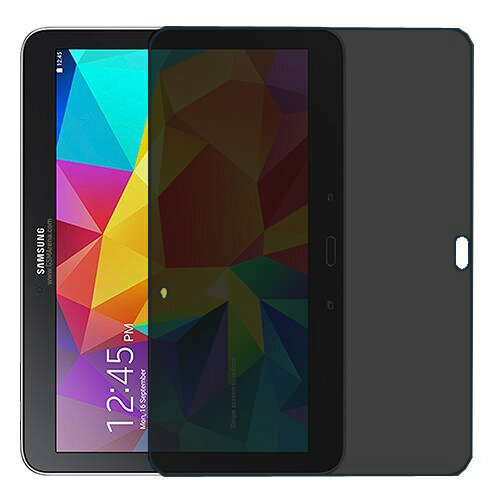 Samsung Galaxy Tab 4 10.1 защитный экран пленка гидрогель конфиденциальность (силикон) Одна штука