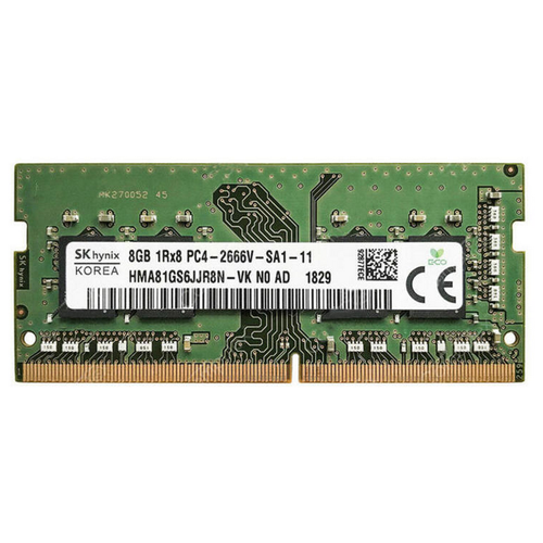 Оперативная память Hynix 8 ГБ DDR4 2666 МГц SODIMM CL19 HMA81GS6JJR8N-VK