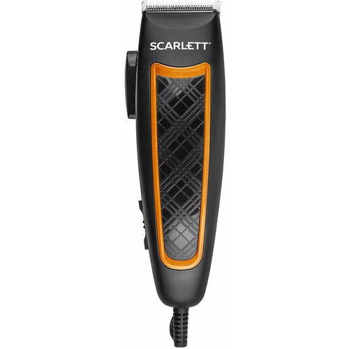 Машинка для стрижки Scarlett   SC-HC63C18 Black/Orange, черный