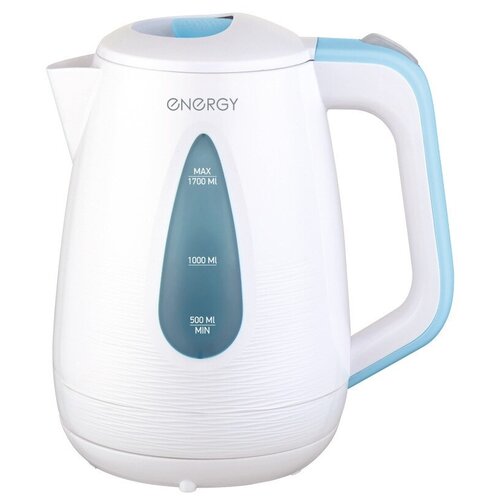Чайник Energy E-214, белый/голубой