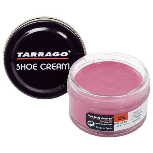 Tarrago Крем-банка Shoe Cream 025 fuchsia, 50 мл