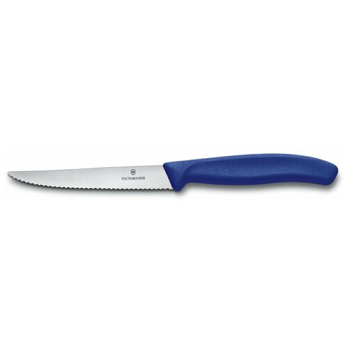 Нож для стейка и пиццы "Victorinox. SwissClassic", 11 см, синий