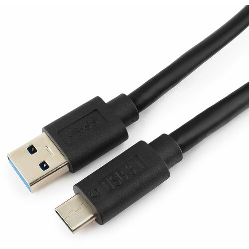 Кабель Cablexpert USB - USB Type-C (CCP-USB3-AMCM-6), 1.8 м, черный