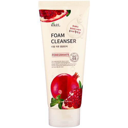 Ekel Foam Cleanser пенка для умывания с экстрактом граната, 100 мл, 100 г