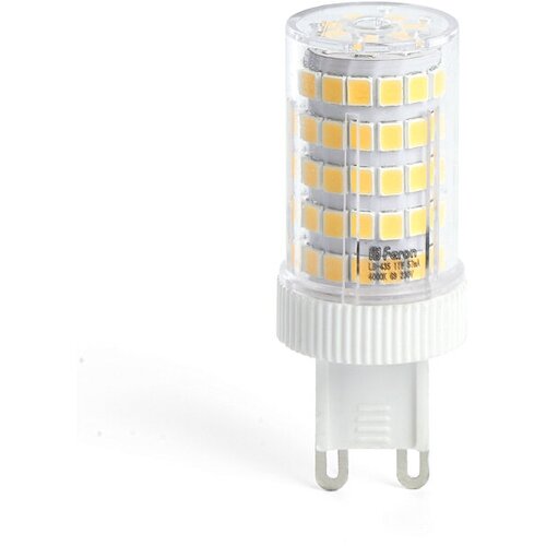 Лампа светодиодная LED 11вт 230в G9 теплый капсульная | код 38149 | FERON (6шт. в упак.)