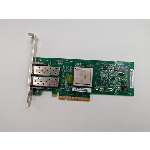 Контроллер Fibre Channel 371-4325-02, QLE2562-SUN, Qlogic, Oracle, Sun, 2x8 Гбит/сек, PCIe, HBA ОЕМ