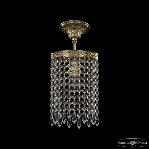 Люстра Bohemia Ivele Crystal 1920 19203/15IV G Drops, E14, 40 Вт, кол-во ламп: 1 шт., цвет: золотой