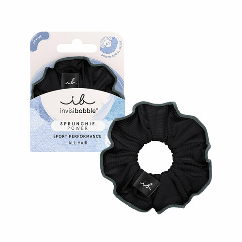 SPRUNCHIE POWER Black Panther резинка для густых волос Invisibobble