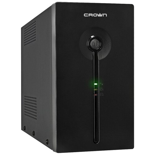 Интерактивный ИБП CROWN MICRO CMU-SP1200 COMBO черный 720 Вт